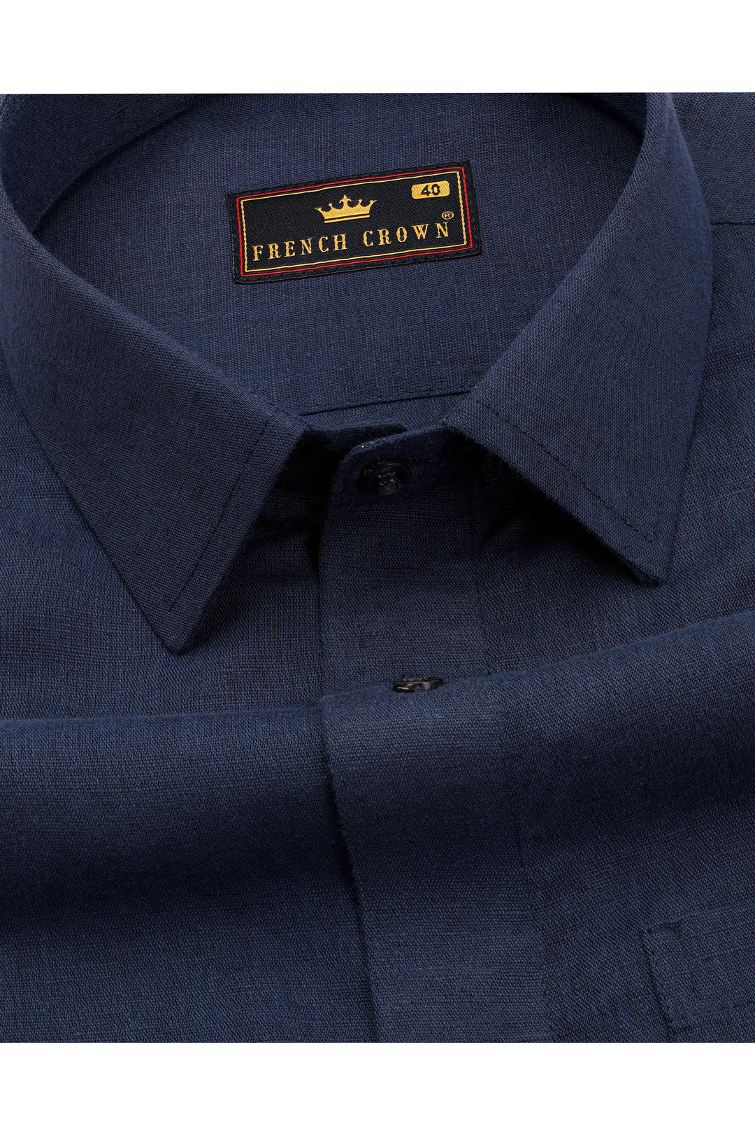 Cloud Burst Blue Formal/Casual Textured Premium Cotton Shirt For Men
