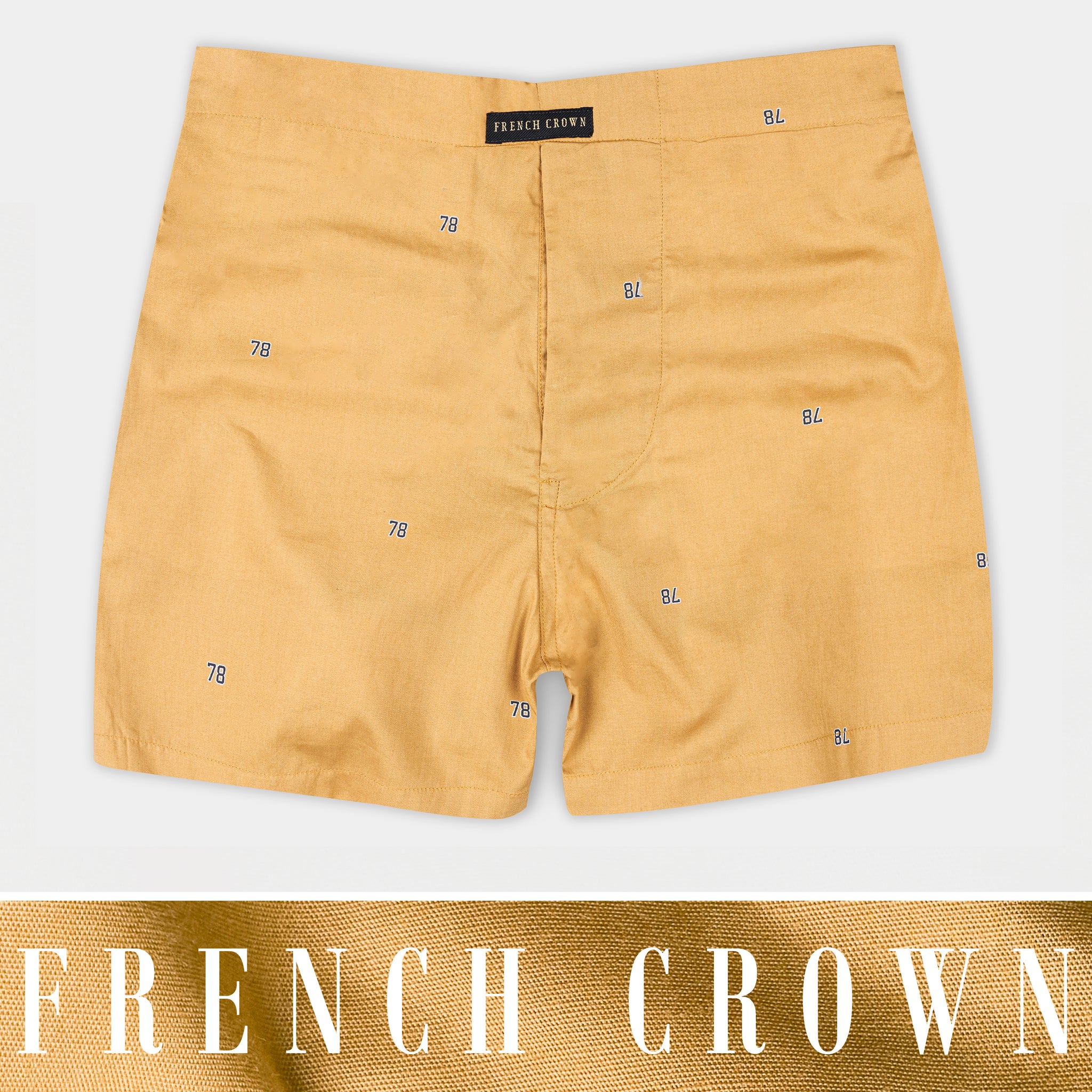 Desert Yellow Prints Premium Cotton Boxers For Man