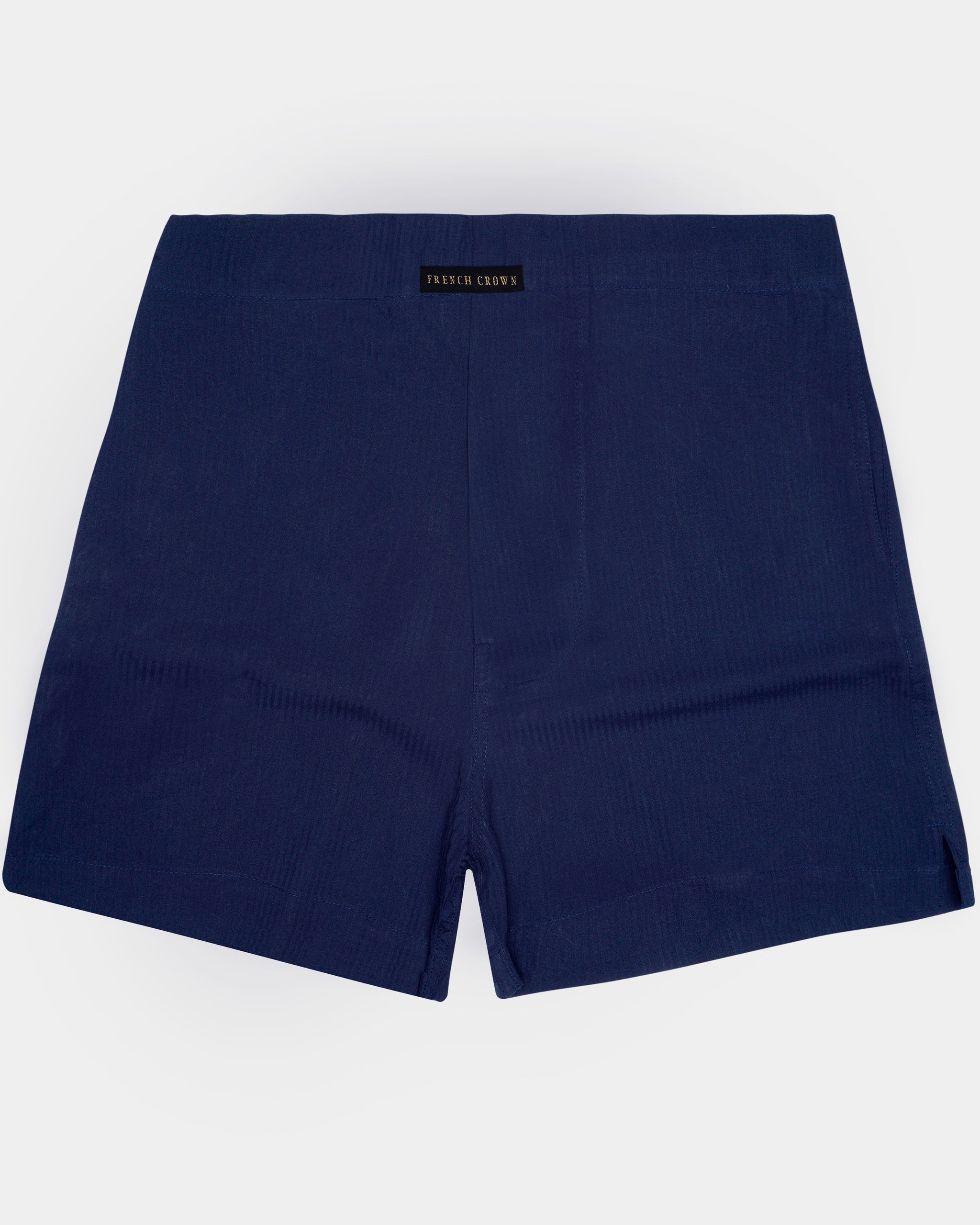 Mirage Blue Dobby Textured Premium Cotton Boxer For Man