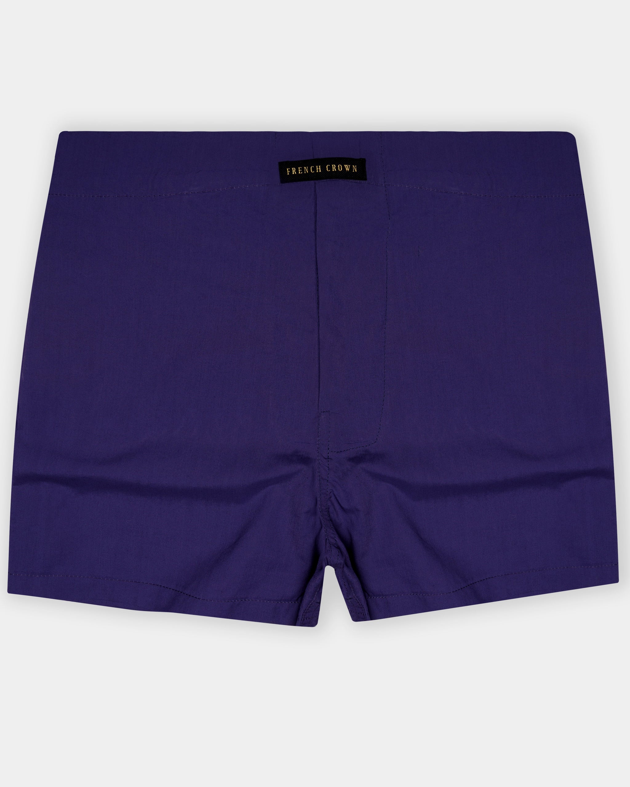 Violent Purple Solid Cotton Boxer For Man