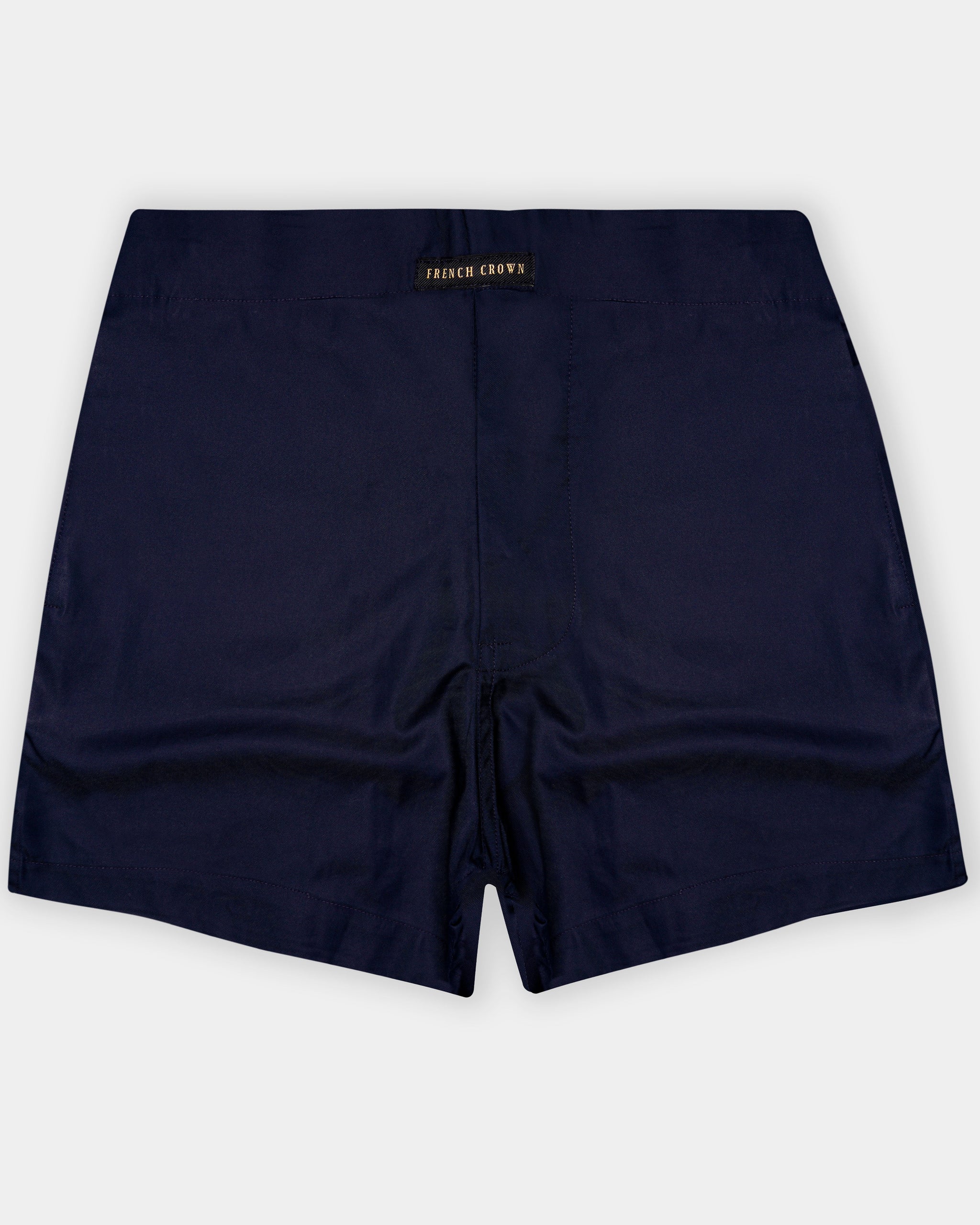 Vulcan Blue Solid Cotton Boxer For Man