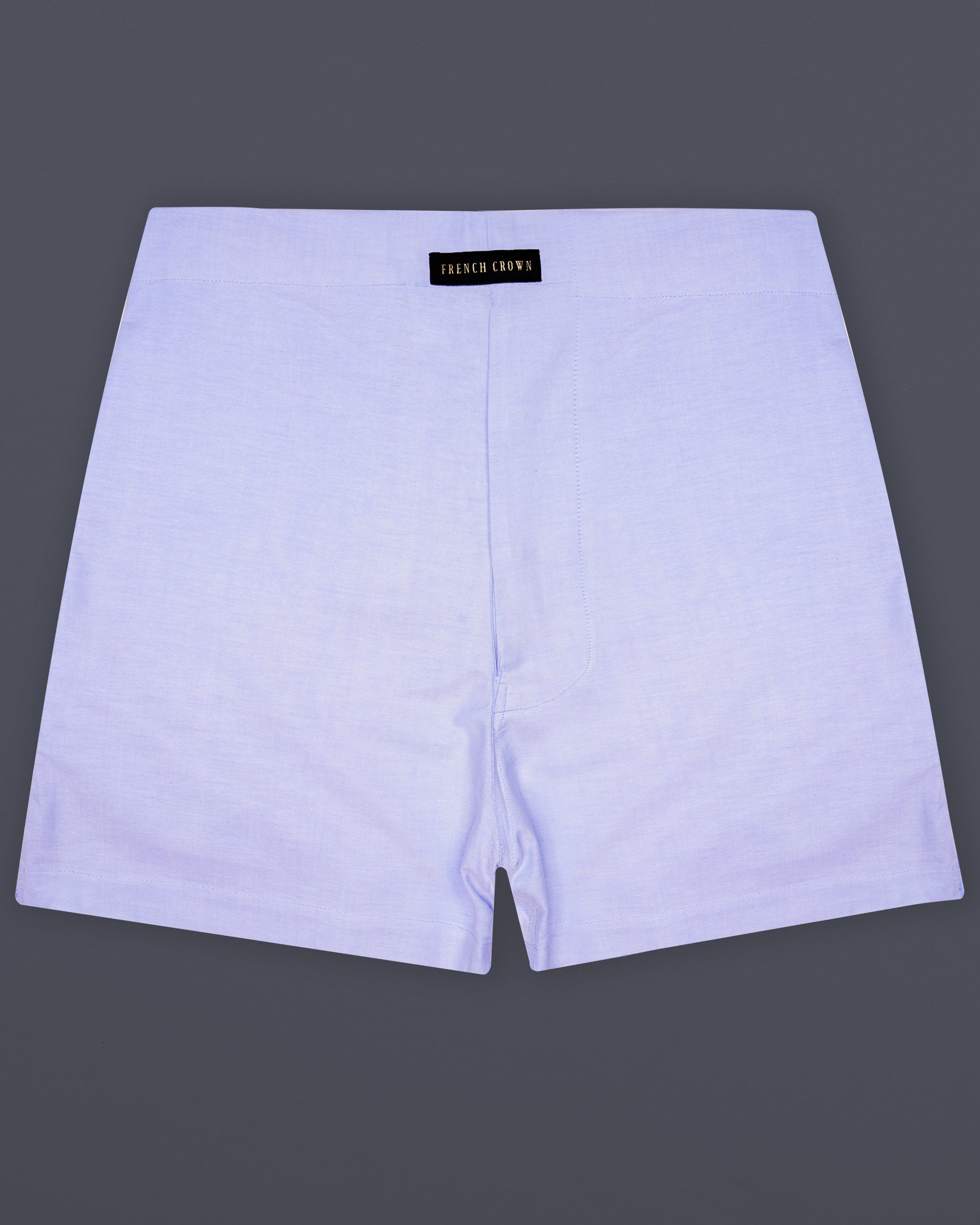 Perano Blue Solid Cotton Boxer For Man