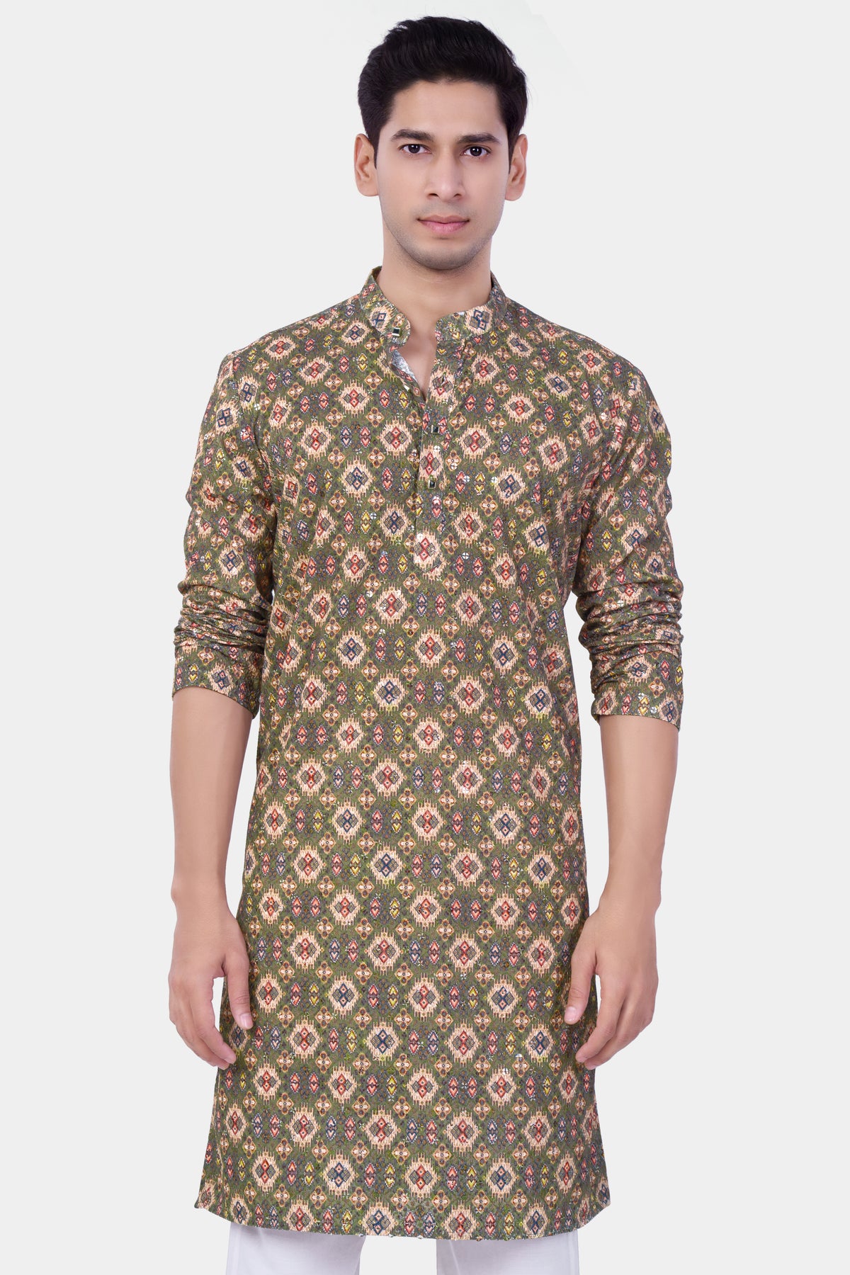 Shop Premium Traditional Long Kurtas For Men From French Crown India