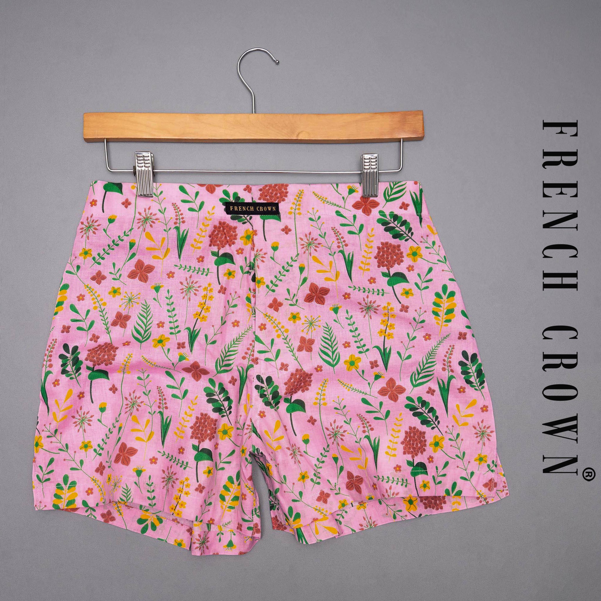 Careys Pink Prints Premium Cotton Boxers For Man