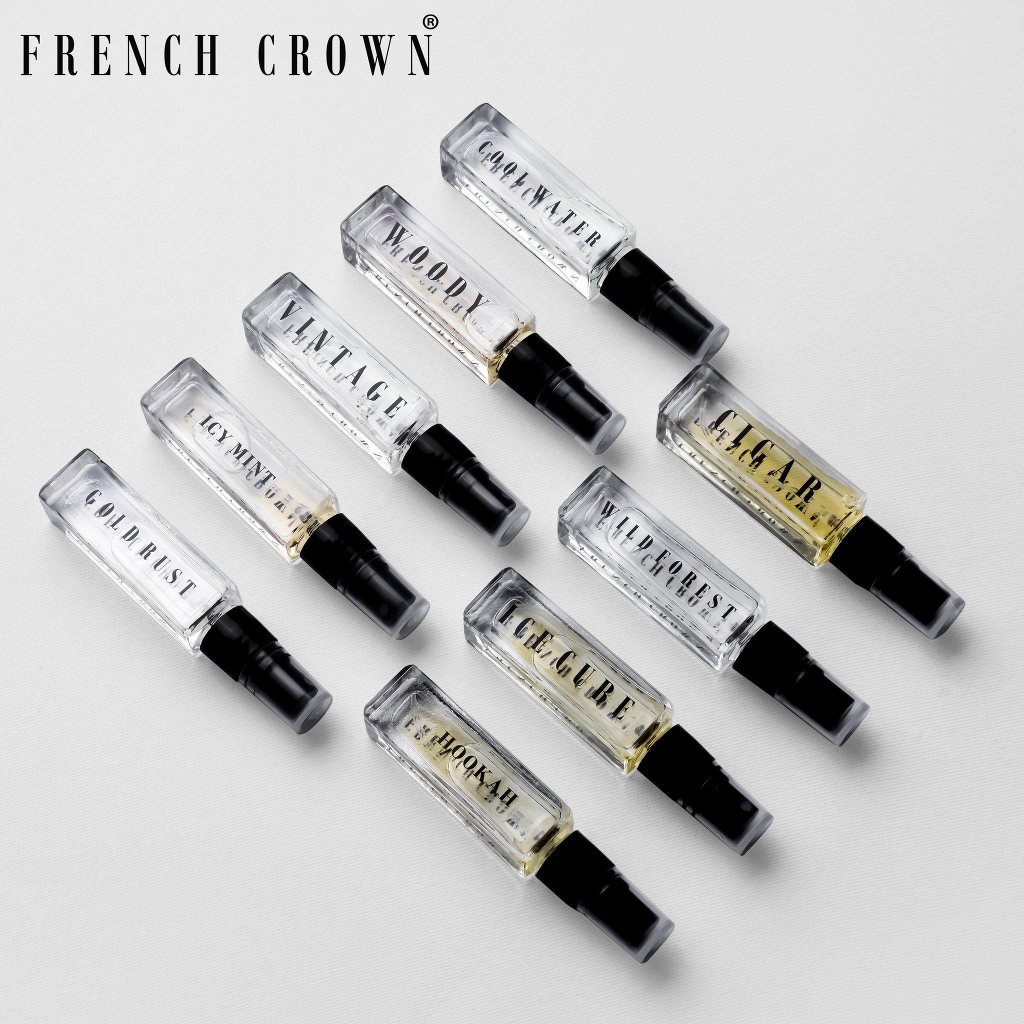 French Crown sheesha, Icy Mint, stogy, Ice Cube, Vintage, Wild Forest ...