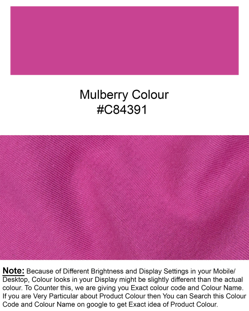 Mulberry Pink Full Sleeves Super Soft Premium Round Neck Sweatshirt For ...